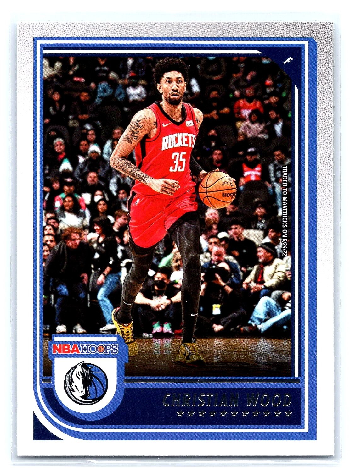 2022-23 Panini NBA Hoops Basketball Card #128 Christian Wood Dallas ...