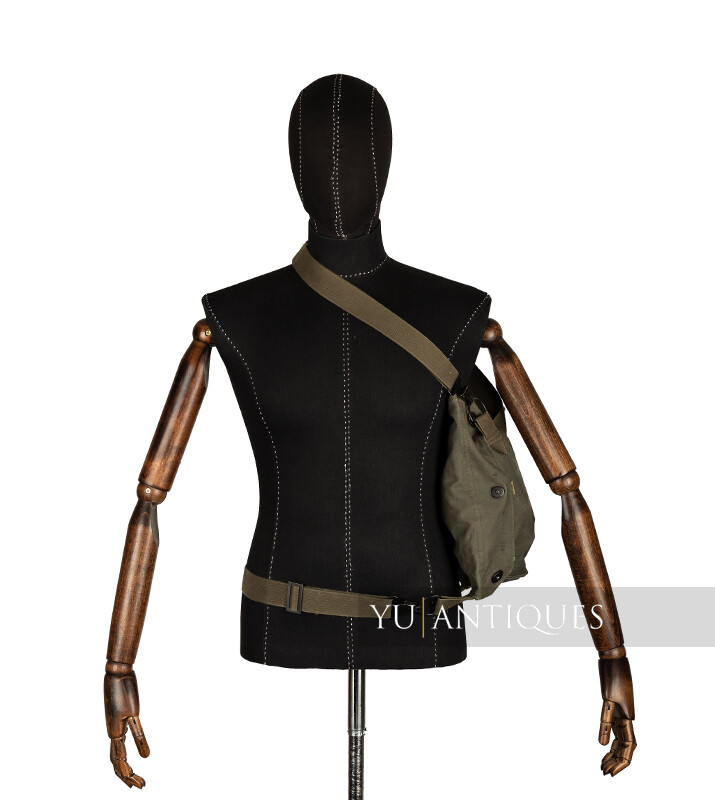 Serbia Armed Force Black M2F Phonic Gas Mask With A Bag & Drinking Tube ...