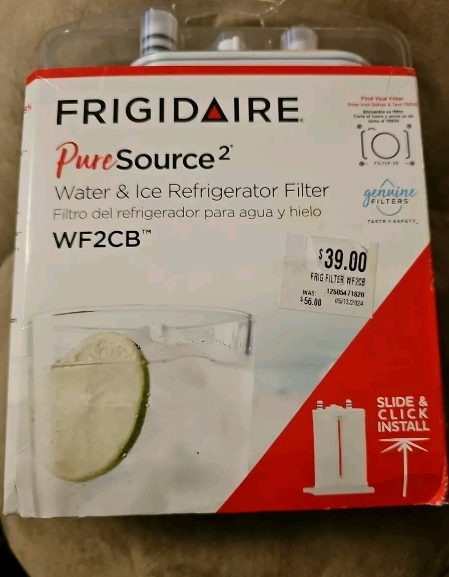 Frigidaire Pure Source 2 Water / Ice Refrigerator Filter #WF2CB Brand ...