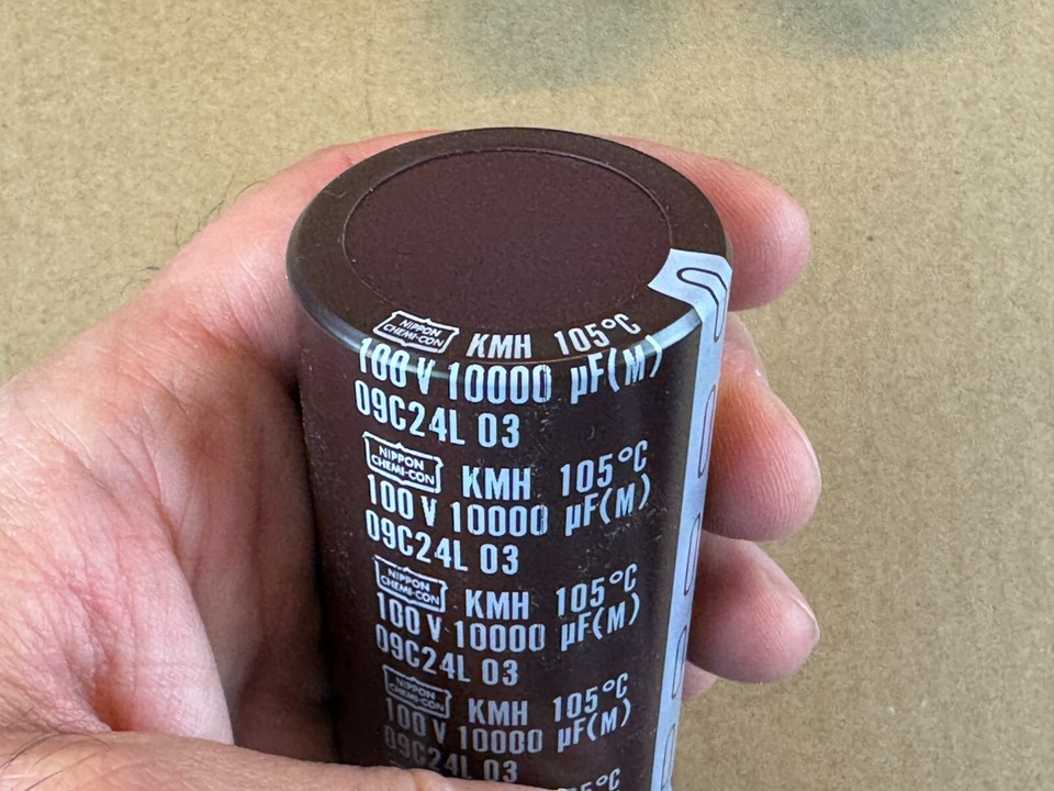 2 New 10000 uf 100v Main Filter Capacitors Marantz 2245 2270 4240 EXACT ...