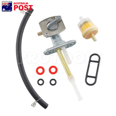 Fuel Valve Petcock Fuel Filter Fuel Line For Suzuki DRZ 250 400 DRZ400 ...
