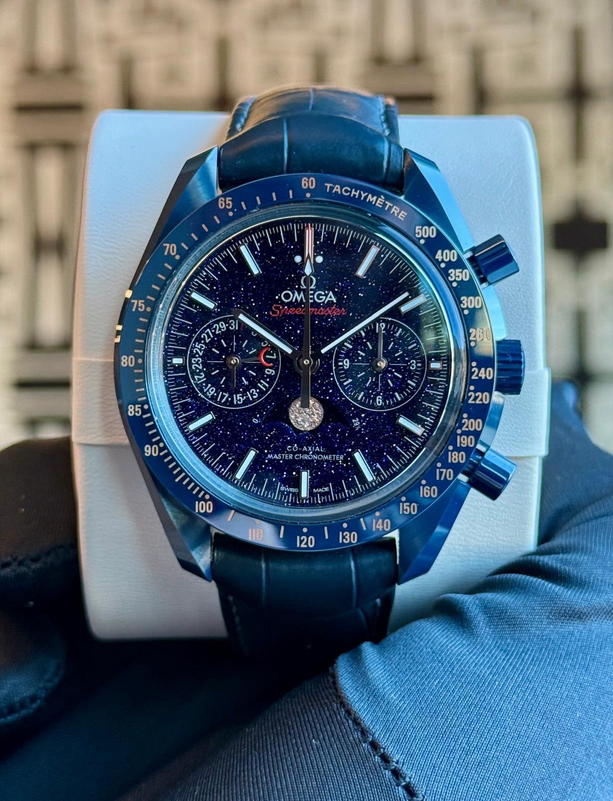 Omega Speedmaster Moonphase BSOTM “Aventurine Dial” B… - Gem