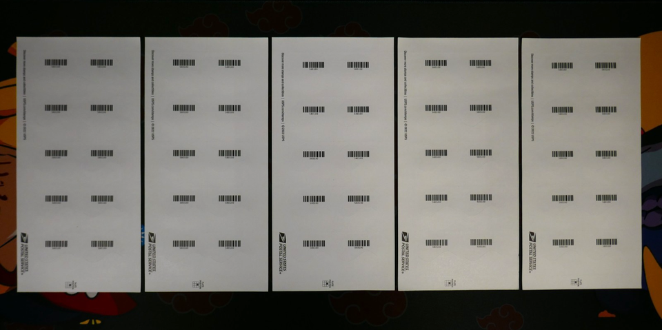 5x Sheet=50 GLOBAL FOREVER Stamp African Daisy 2022 USPS International ...