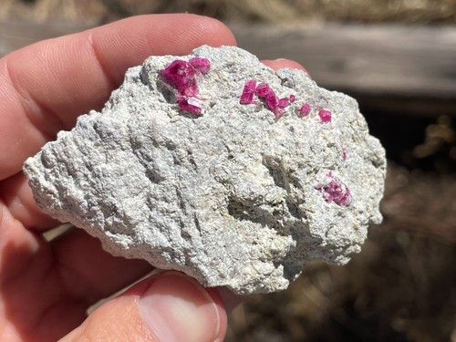 Red Beryl on Matrix, Ruby Violet claims, Beaver County, Utah, USA | eBay