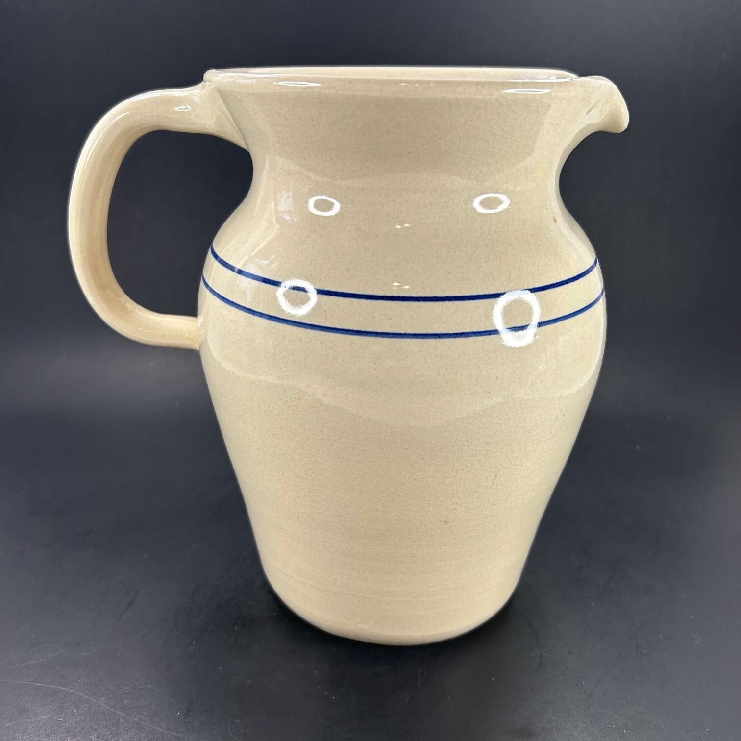 Fruit of the Spirit Quote Cherry Pitcher Jug Martinez Pottery Marshall ...