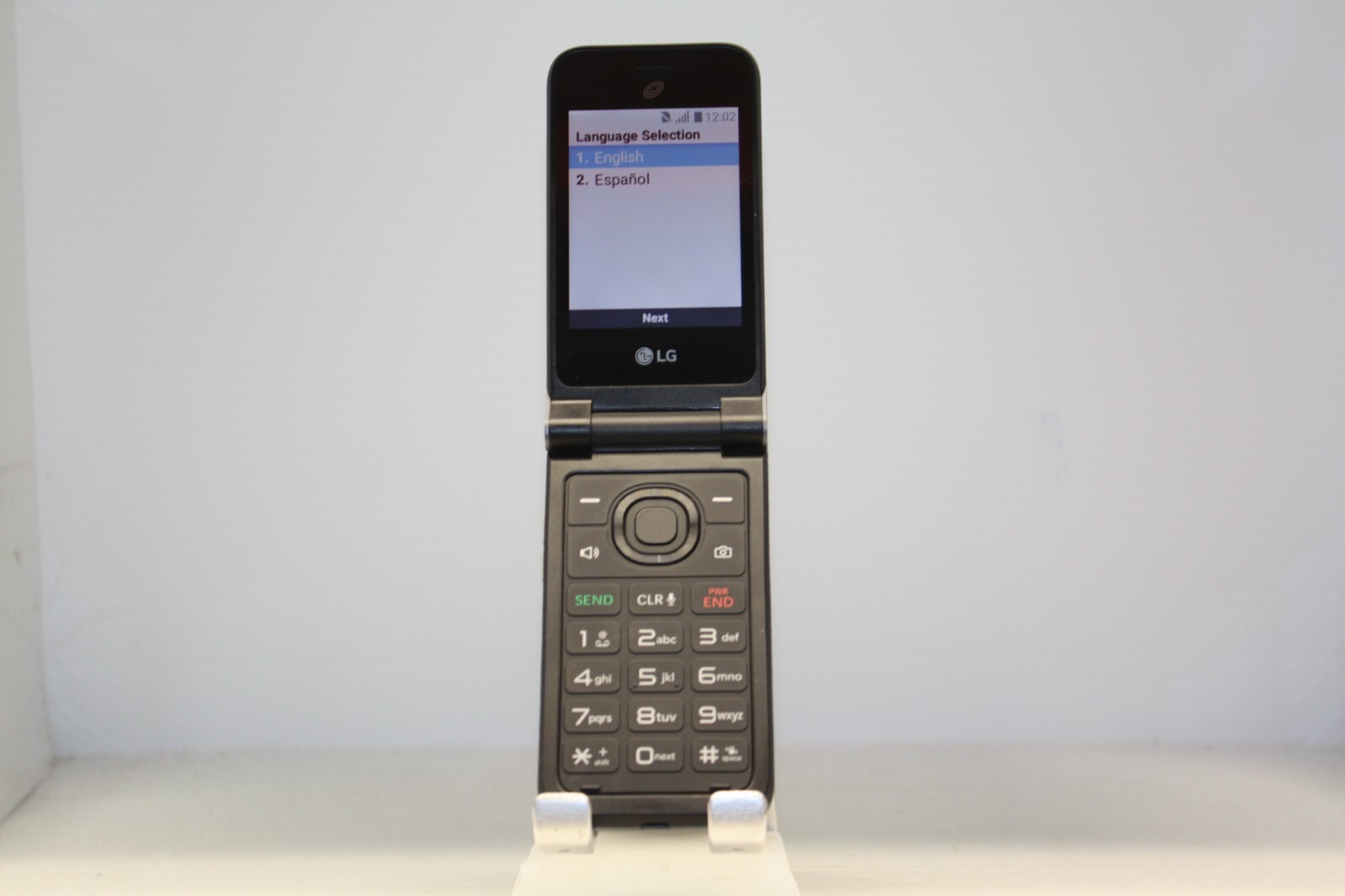 LG Classic Flip L125DL - 8GB - Silver (TracFone) Flip Phone | eBay