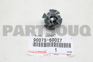9007560027 Genuine Toyota SOCKET PLUG, NO.1 90075-60027 | eBay