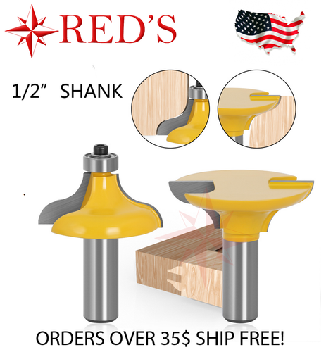 REDS Y61362-8 - 2 Piece Set Ogee Entry Door Rail and Stile Router Bit 1 ...