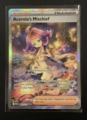 Acerola's Mischief 183/132 - SIR - Mega Evolution Base Set - Pokemon ...
