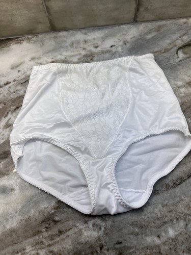 vintage Bali 8372 Light Tummy Control Panel Lace Support Brief Panty M ...
