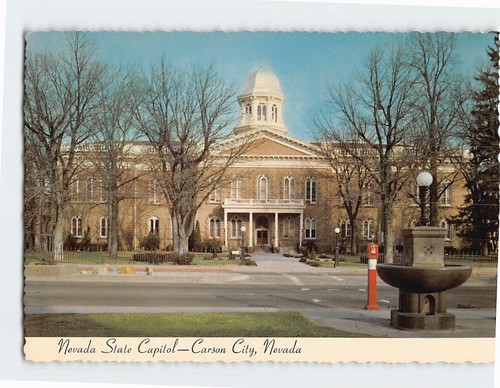 Postcard State Capitol Carson City Nevada USA | eBay