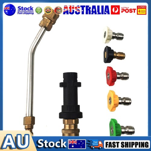 Car Washing Nozzles + Extension Wand Pressure Car Washer Adapter for ...