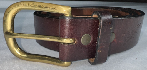 Red Wing Belt Mens 36 Genuine Leather Brown Brass Buckle 96505 | eBay