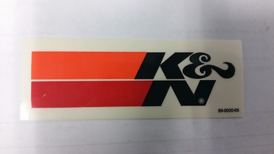 K&N AIR FILTER DECAL STICKER 1100 x 30mm | eBay Australia