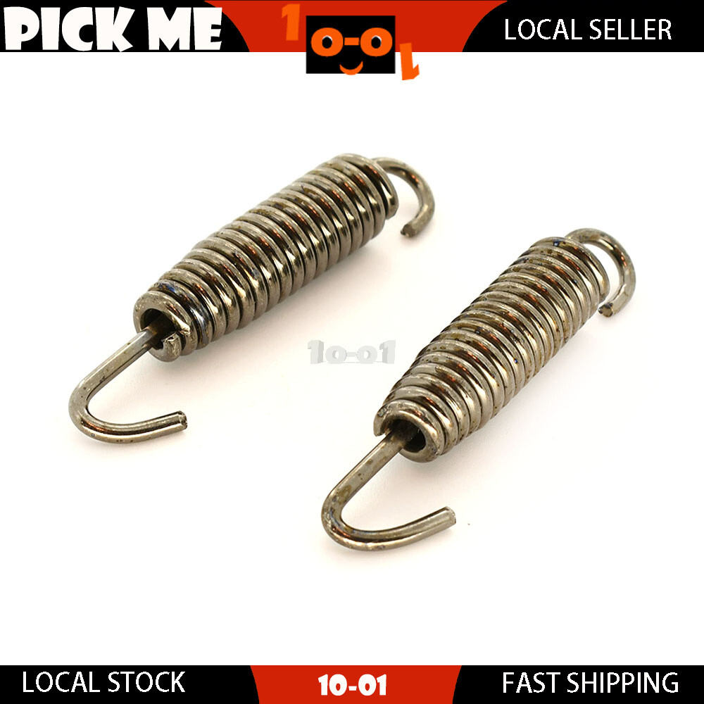 2x Exhaust Spring Pipe Muffler 60mm For KTM 400 LC4 EXC 400 1994-1996 ...