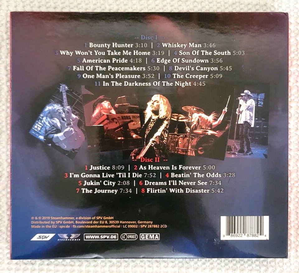Molly Hatchet - Battleground-2 Rock CD Disc Set-2019-Germany ...
