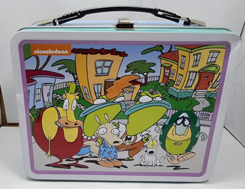 Nickelodeon Rocko's Modern Life tin/metal Lunch Box w/500 Piece Puzzle ...