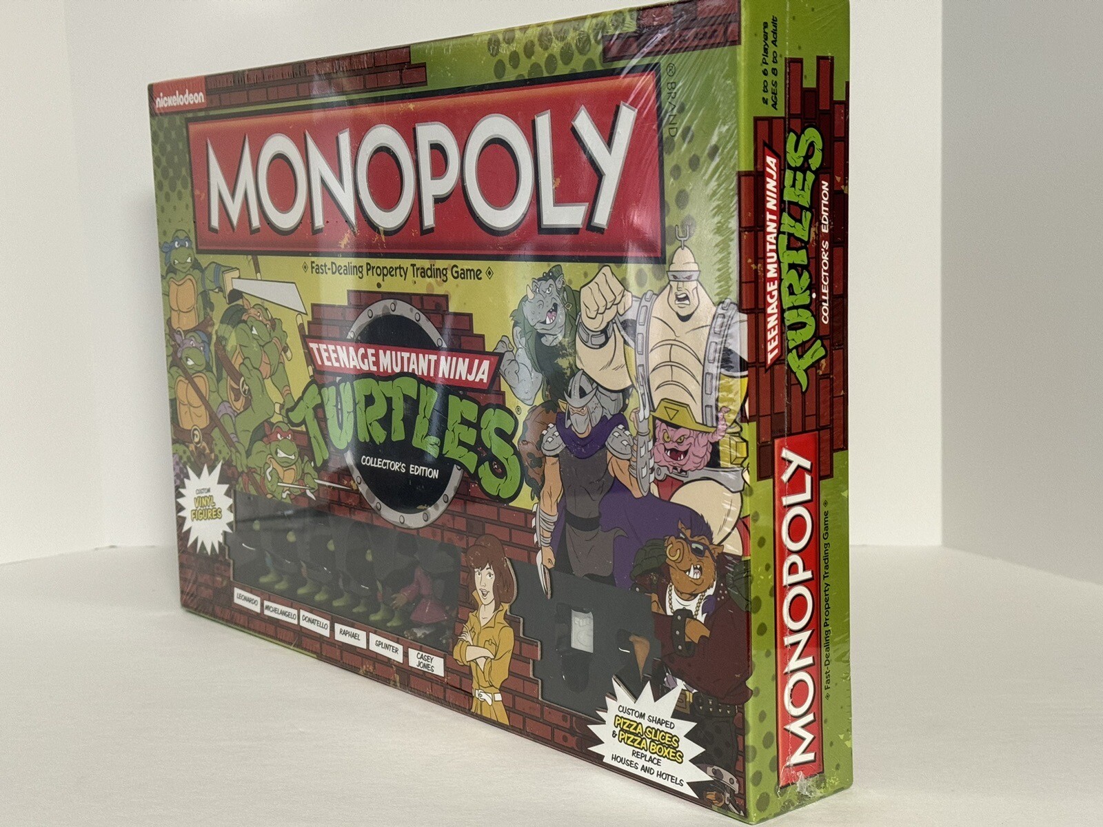 Teenage Mutant Ninja Turtles Monopoly Collector's Edition TMNT 2014 NEW ...