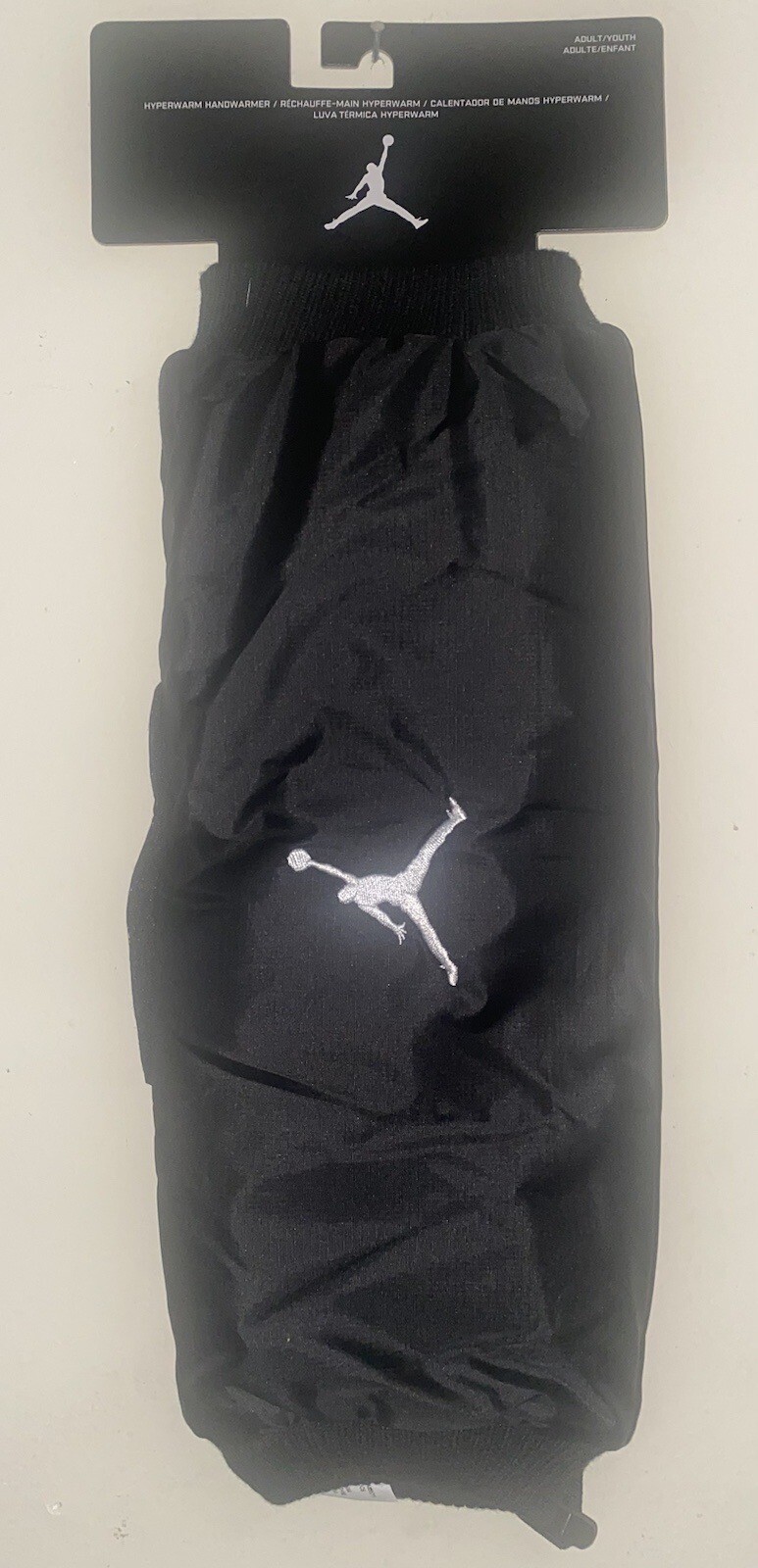 Jordan Brand Pro Issue Football Hyperwarm Hand-Warmer Black/White OS ...