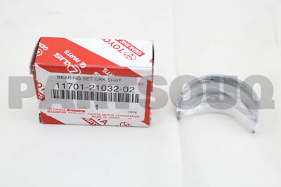 117012103202 Genuine Toyota BEARING, CRANKSHAFT 11701-21032-02 | eBay