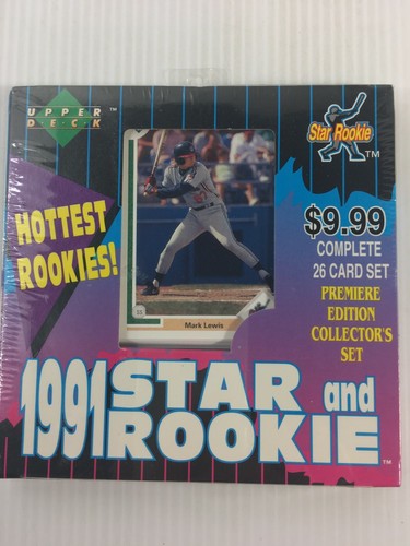 Upper Deck 1991 Baseball Star Rookie Mark Lewis 26 Sports Card Set | eBay