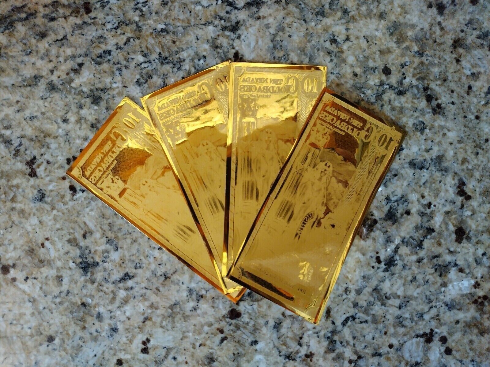 10 Nevada Goldback Aurum Gold Foil Note (24KT) | eBay