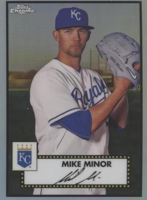 2021 Topps Chrome Platinum Anniversary - Mike Minor #188 Refractor for ...