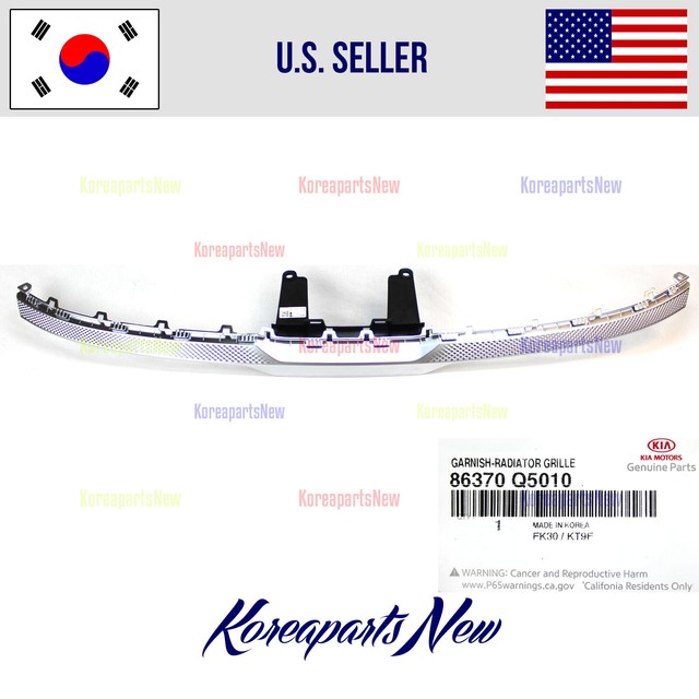 OEM 2020 Kia Seltos DRL Radiator Grille Garnish 86370-q5010 for sale ...