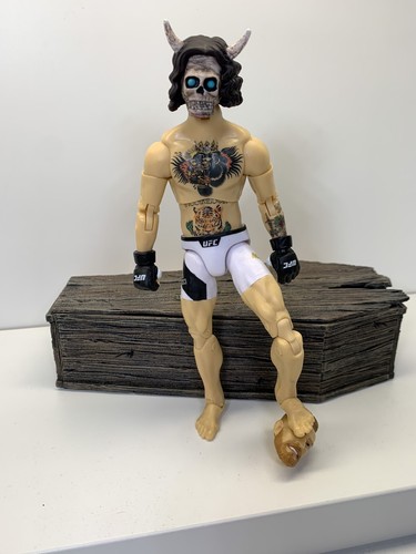 1/12 action figure, 2 head neck adapter- Notaman nota, UFC, AEW ...