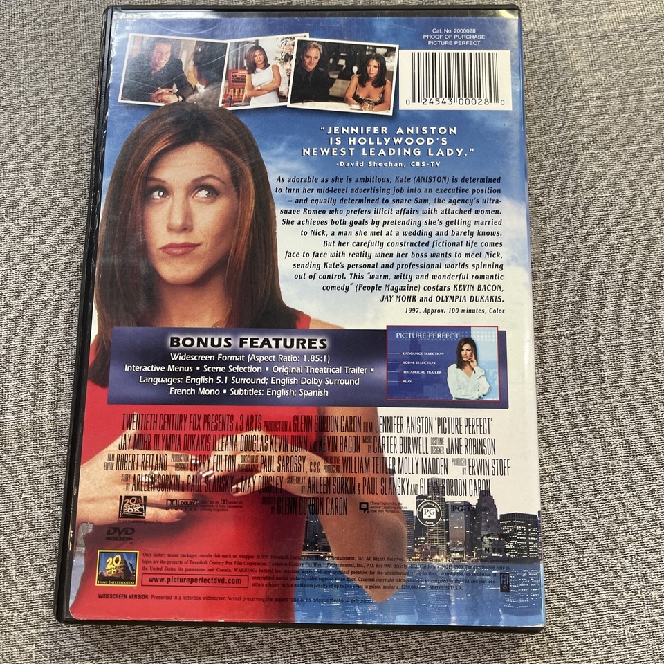 Picture Perfect (DVD, 2000, Widescreen) - Previously Rented 24543000280 ...