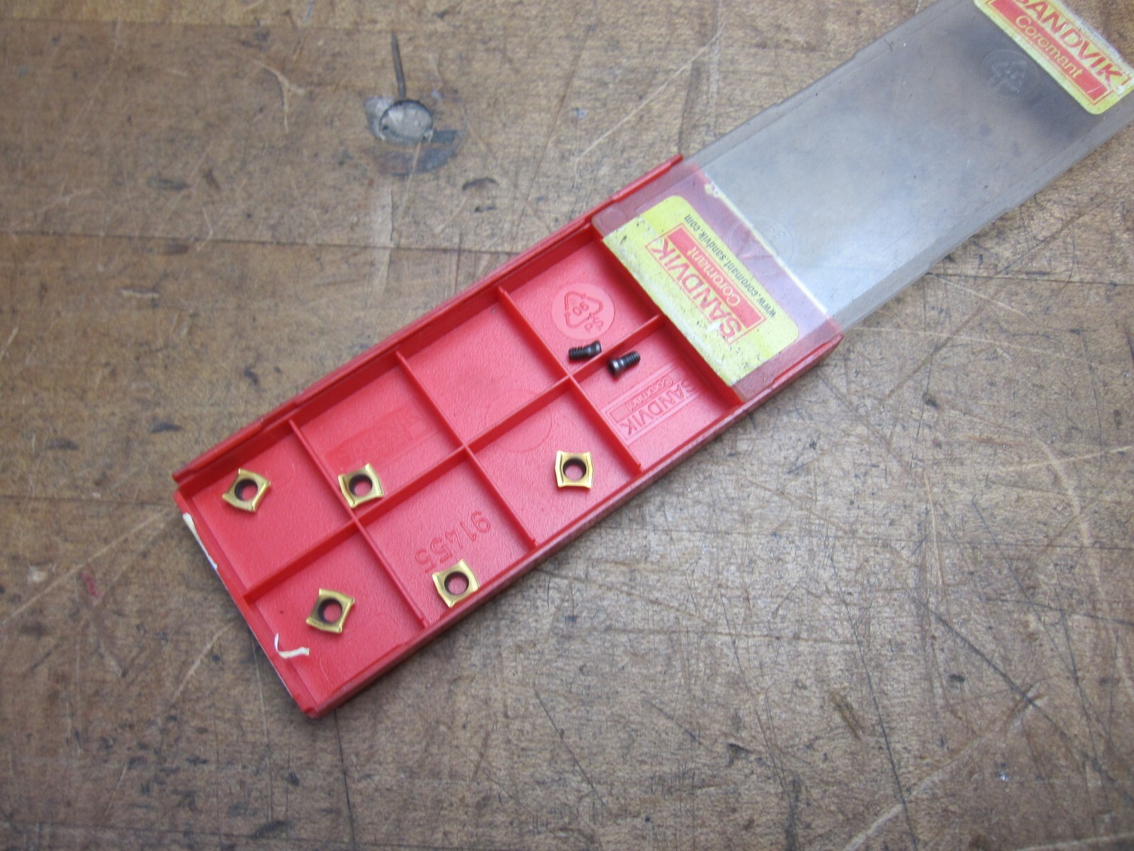 5 NEW Sandvik U-drill carbide inserts LCMX020204C-53 1020 & 2 torx ...