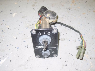 Yamaha Outboard Marine Boat Motor Ignition Key Switch with Key, Alarm ...