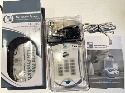 Life Link Response Help Alarm Emergency Distress Alarm System LLR-100 ...