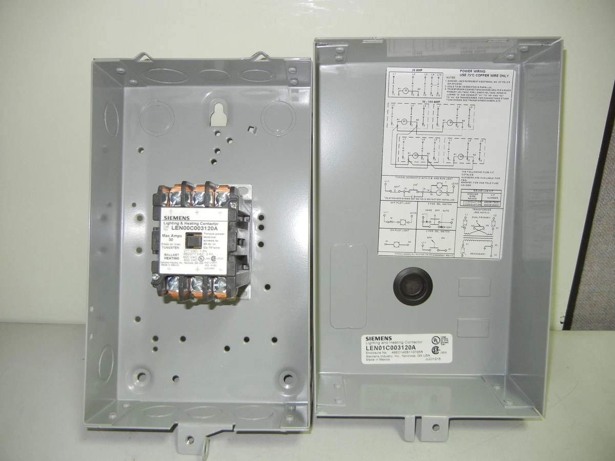 Siemens Lighting Contactor Wiring Diagram | Shelly Lighting