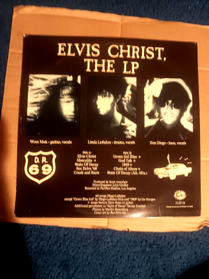 DEATH RIDE '69 ELVIS CHRIST THE LP Flip 18 1989 | eBay