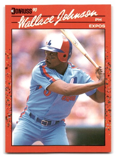 Wallace Johnson 1990 Donruss Baseball #570 Montreal Expos | eBay