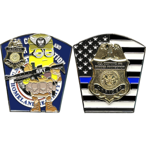 BL17-007 CBP Officer SRT Operator CBPO Field Operations Thin Blue Line ...