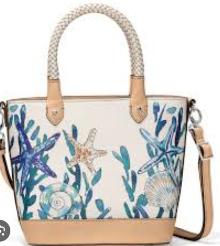 Brighton Small Reef Tote Natural And Multicolor | eBay