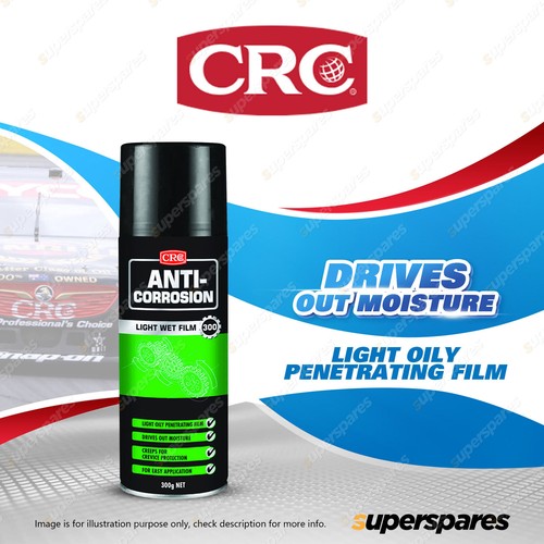 CRC Anti-Corrosion Light Wet Film 300g - Moisture Eliminator for Wet ...