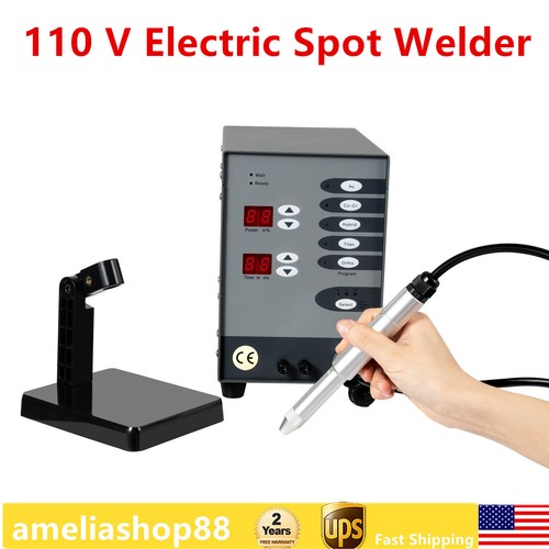 110v Automatic Pulse Argon Arc Cnc Electric Spot Welder Jewelry Welding ...