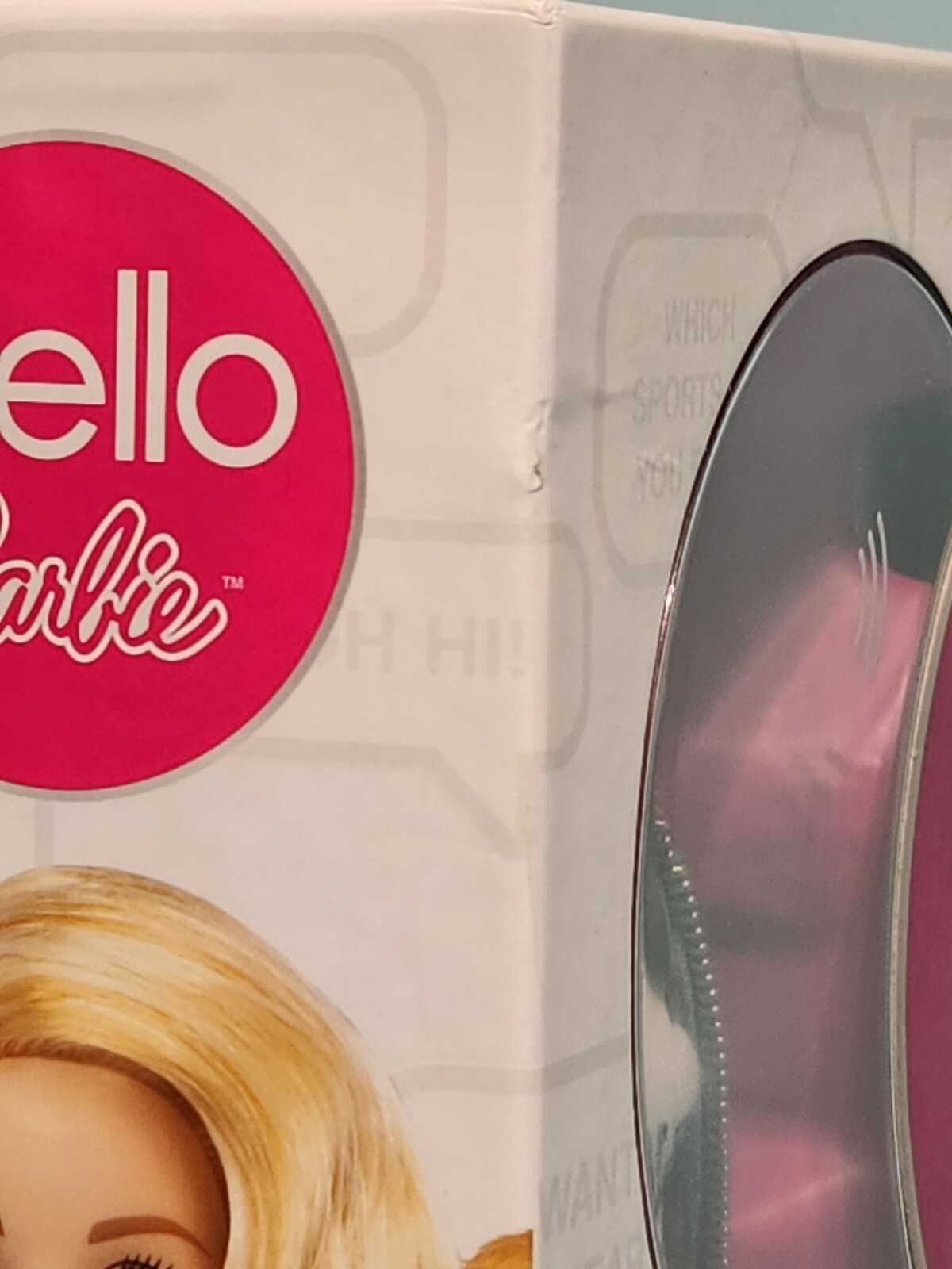 Hello Barbie Doll Blonde Interactive Talking Speech Recognition Mattel ...