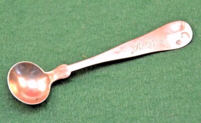 Coin Silver (.900) - Antique Early American Coin Silver Spoon
