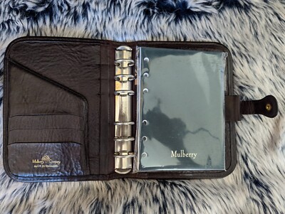 Rare Vintage Mulberry Pebbled Leather Agenda Plus New 2023 Mulberry ...
