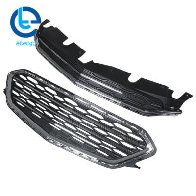 Front Upper Lower Grille Grill Set For Chevrolet Equinox 2016-2017 ...