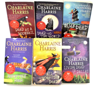 Sookie Stackhouse Collection Lot Of 5 Charlaine Harris Sookie