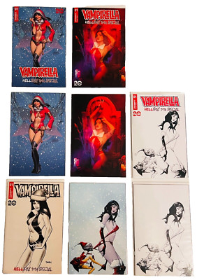 8 VAMPIRELLA HELLIDAY 2024 SPECIALS LEE 1:30 1:25/1:20/1:10/B-D ...