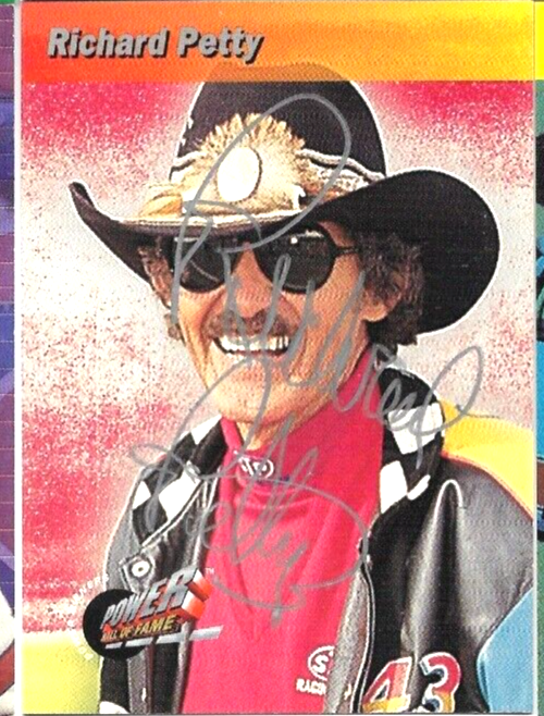 Richard Petty Signed 1994 PRO SET POER Card #PO64 NASCAR HOF | eBay