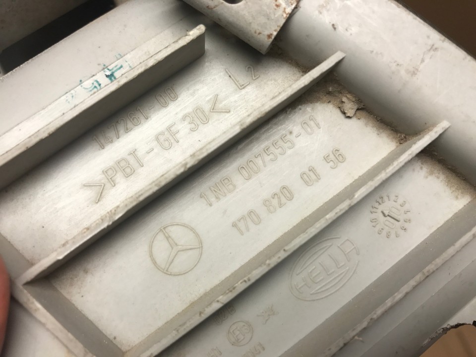 1998 1999 2000 2001 2002 Mercedes SLK320 SLK W170 left fog lamp light ...