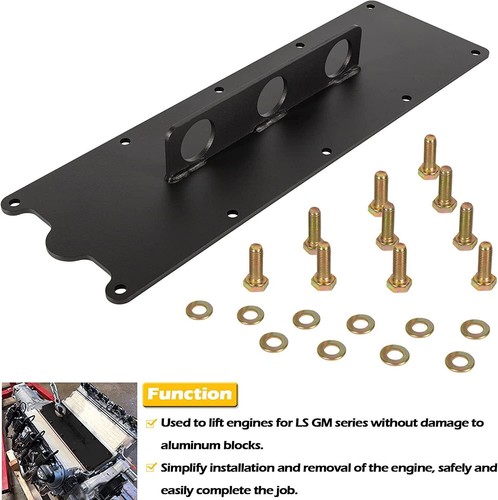 LS LSX Engine Lift Plate for Chevy Hoist Picker Crane GM LS1 4.8 5.3 5. ...