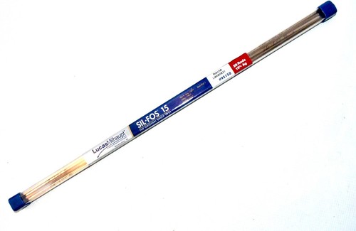 Lucas Milhaupt Sil-Fos 15 15% Silver Brazing Alloy Rods HVAC Grade 1LB ...